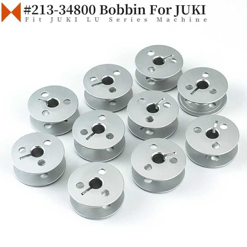 10 PCS 213 34800 Aluminum Bobbin Fit LU1510,LU 1520,LU 1560,LU 2210,LU ...