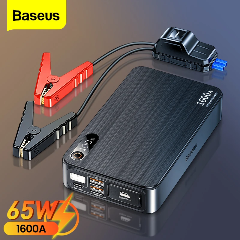 Baseus-1600A-Car-Jump-Starter-Power-Bank-16000mAh-12V-Starting-Device ...