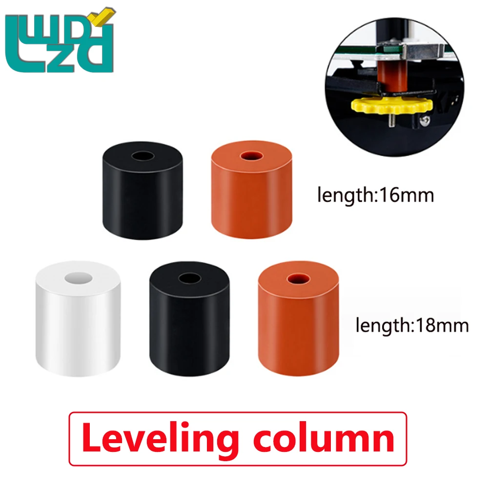 1-2set-Hot-Bed-Leveling-Column-Silicone-Solid-Spacer-For-CR-10-CR10S ...