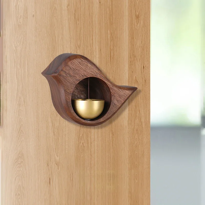Japanese Wind Chimes Wooden Bird Door Bell Wireless Doorbell for Home ...