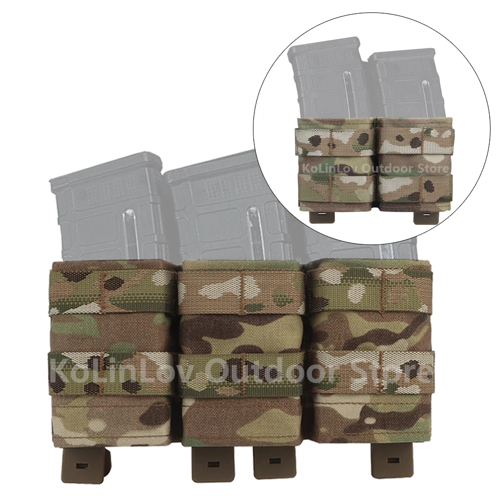 556-Triple-Mag-Pouch-Tactical-Double-Mag-Bag-for-Molle-System-Holster ...