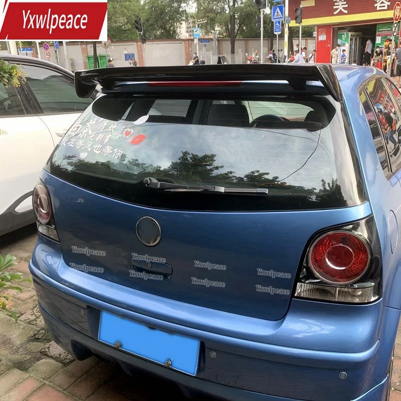 For Volkswagen VW Polo 2005 2006 2007 2008 2009 ABS Material Carbon ...