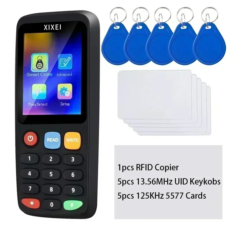 RFID-Smart-Card-Reader-125KHz-Access-Card-Copier-13-56MHz-NFC-Decoder ...