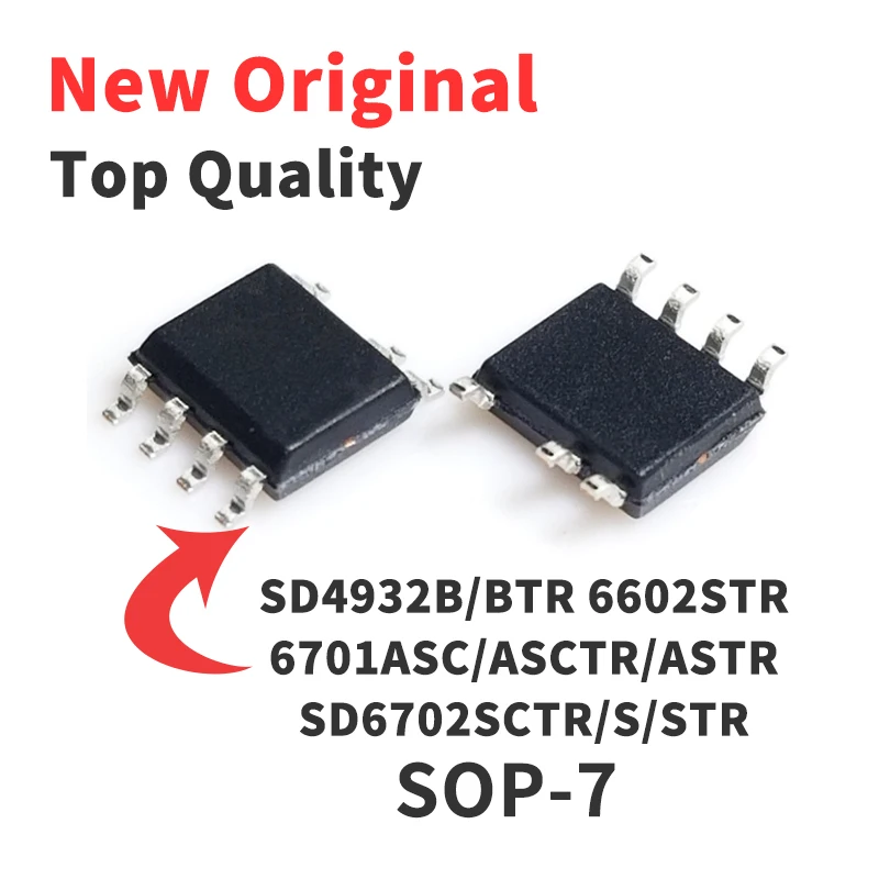 10 Pieces SD6602STR SD6701ASCTR SD6701ASTR SD6701STR SD6702SCTR SD6702STR SD4932BTR SOP7 Chip IC ...