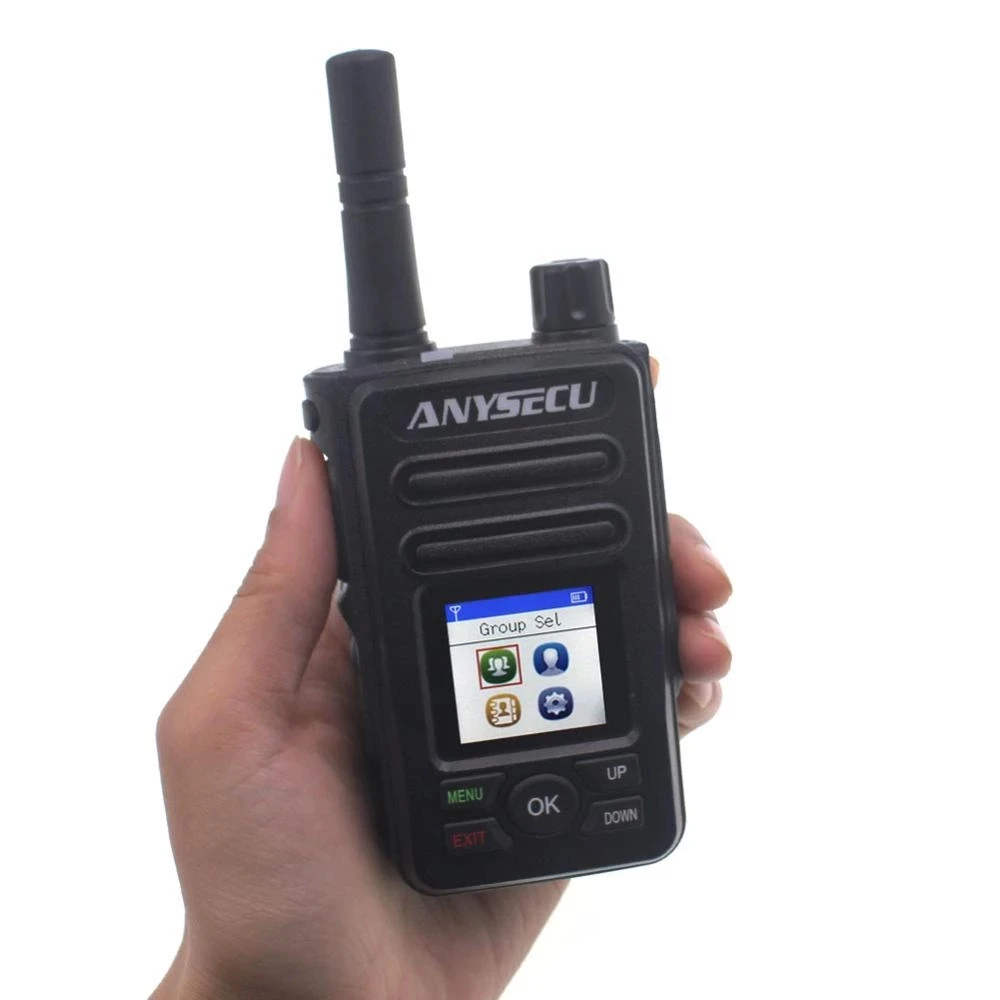 ANYSECU 4G Network Radio 4G-F8plus with GPS Work with Real-ptt LTE ...
