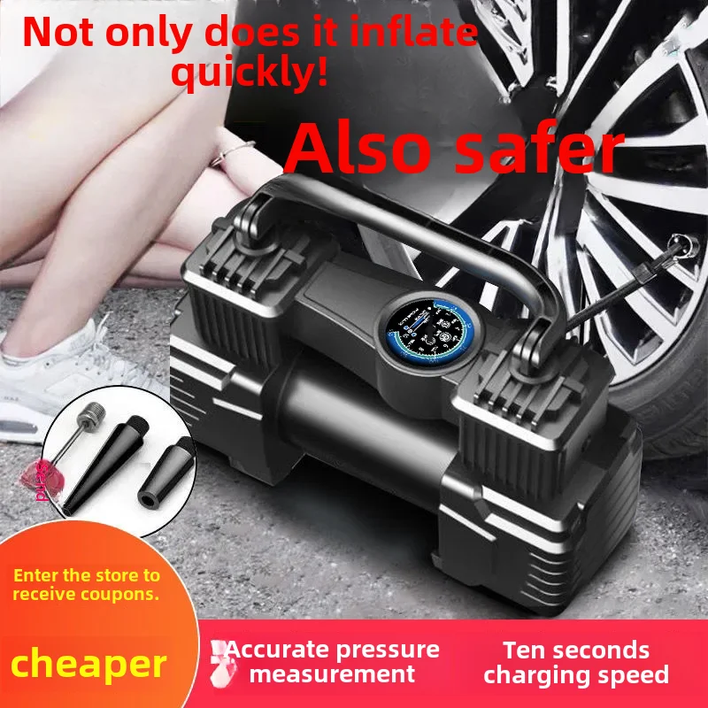 Portable-Fast-Dual-Chamber-12v-Car-Inflation-Pump-For-Lightweight ...