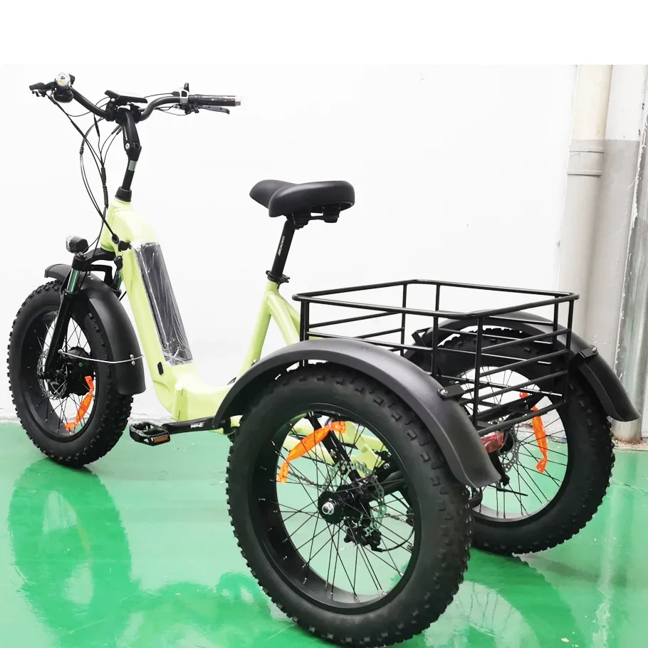 48v-500w-750w-Fold-Electric-Trike-Fat-Tire-3-Wheel-Electric-Tricycle ...