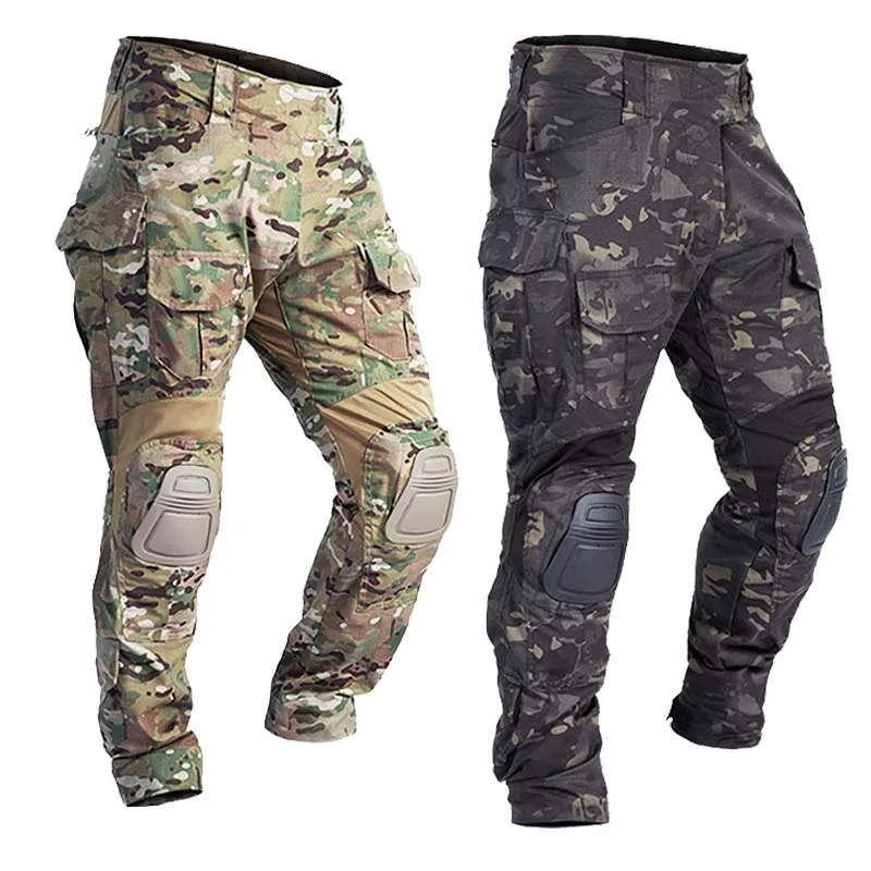 Men-Combat-Pants-with-Knee-Pads-Army-Military-Airsoft-Tactical-Men-Work ...