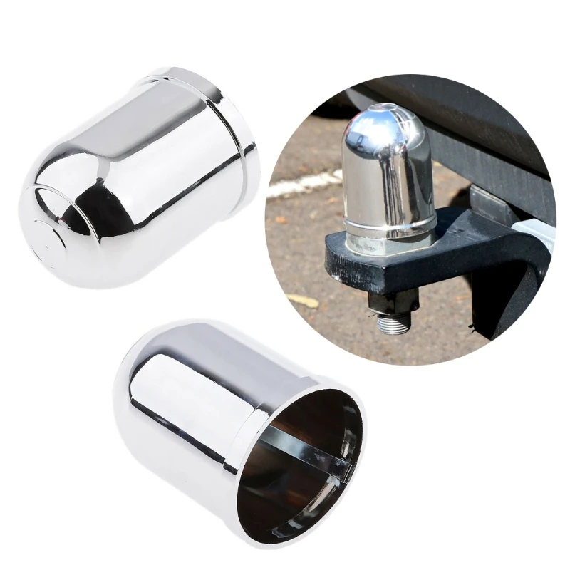 Universal-50mm-Tow-Bar-Cap-Plastic-Durable-Caravans-Trailer-Protections ...