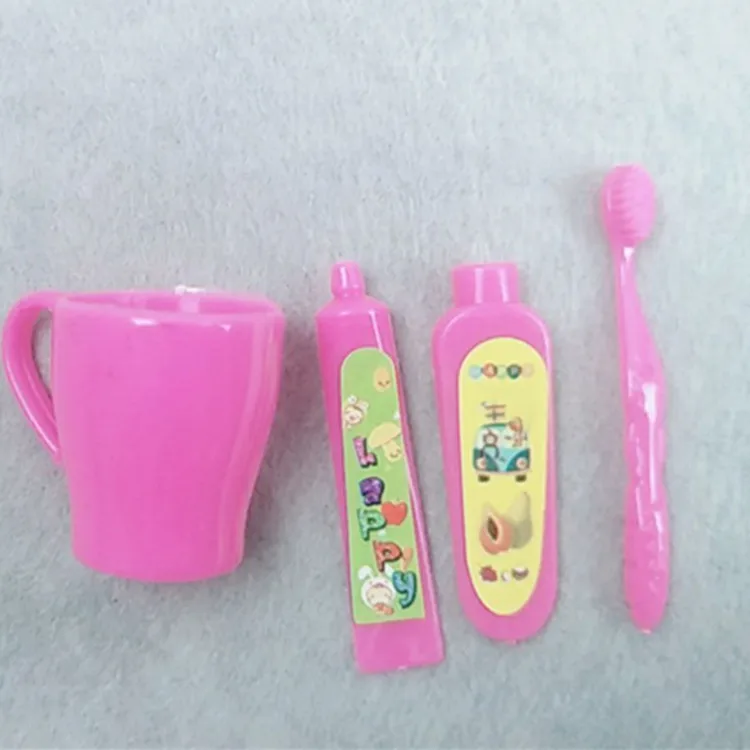 4PCS-Set-1-12-Miniature-Toothbrush-Set-Mini-Tooth-Mug-Toothpaste-Brush ...