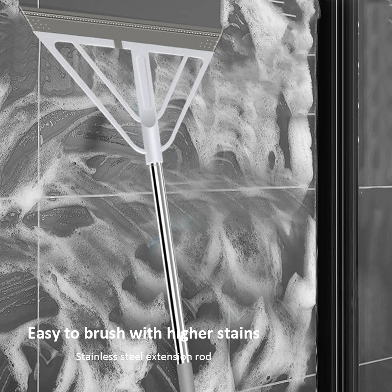 Lavette,Balai magique en caoutchouc Silicone,balai à main,balai anti-poussière,raclette de ...