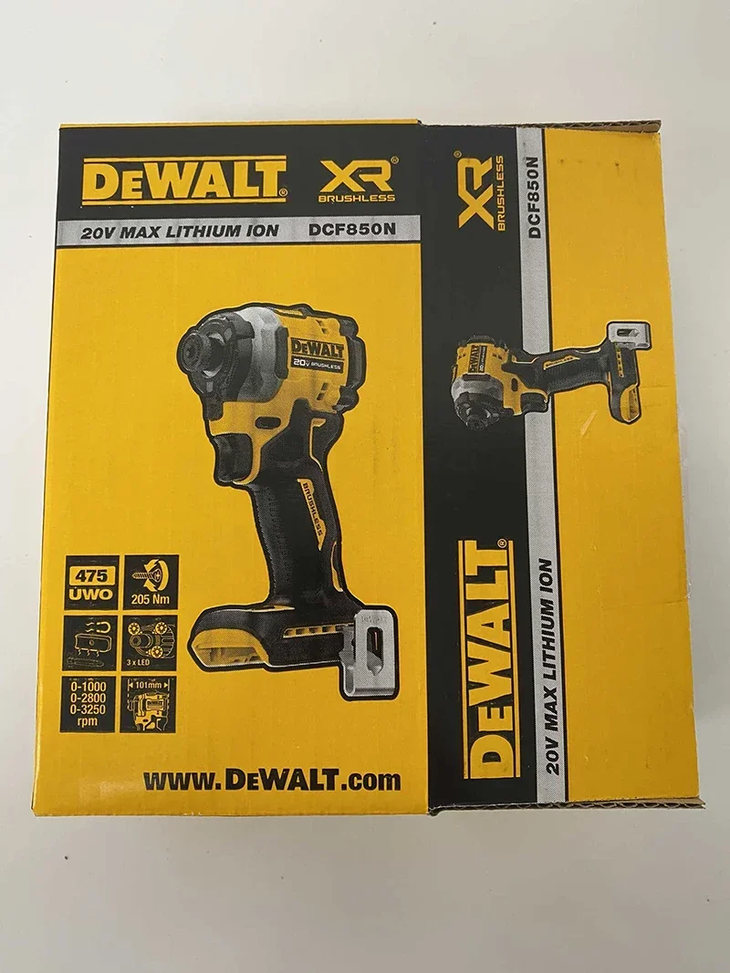 DEWALT DCF850 DCF887 ударный драйвер 20 в бесщеточный литиевый ...