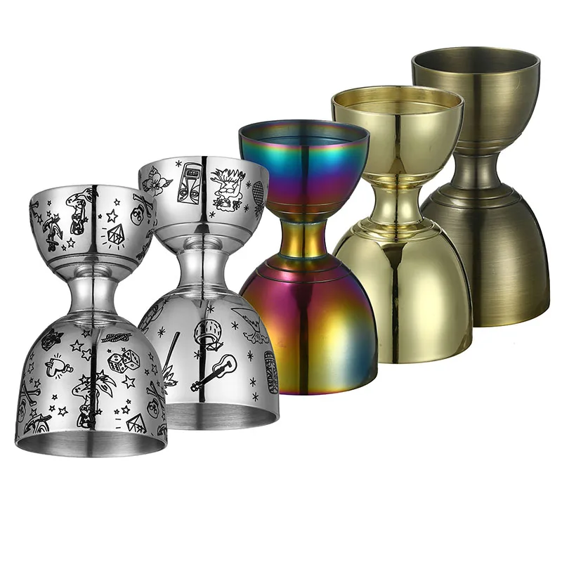 Bar-Bell-Jigger-2-oz-1-oz-Cocktail-Jigger-Measuring-Jigger-for ...