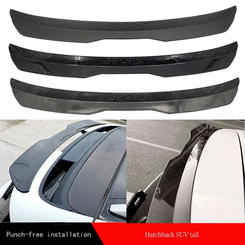 Hatchback-rear-roof-lip-spoiler-wing-Universal-Car-spoiler-Rear-Roof ...