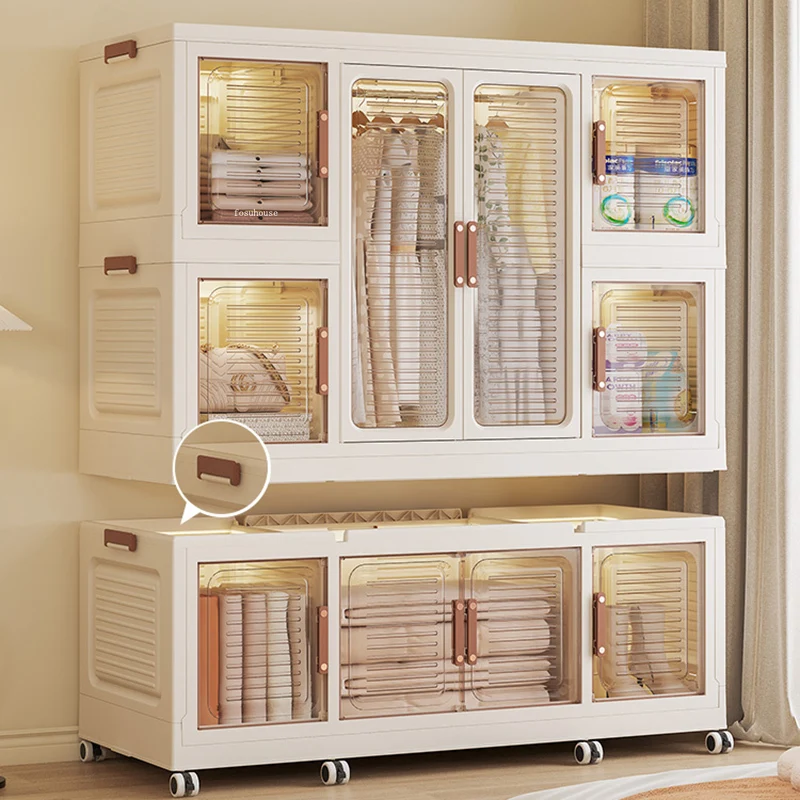 Simples-roupeiros-pl-sticos-dobr-veis-arm-rios-de-armazenamento-remov-veis-roupeiros-modernos ...