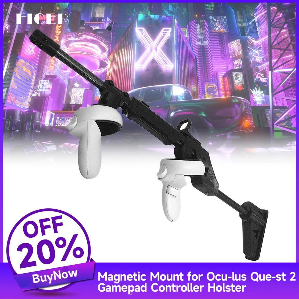 For-Oculus-quest2-Gun-Stock-Magnetic-Stable-Gun-Holder-Stand-Virtual ...