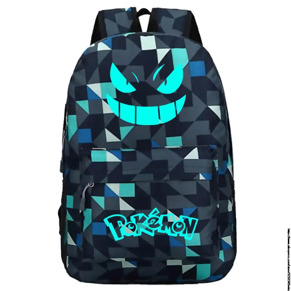 Pokemon School Backpacks For Boy Girls Pokemon Go Cartoon Bag Schoolbag ...