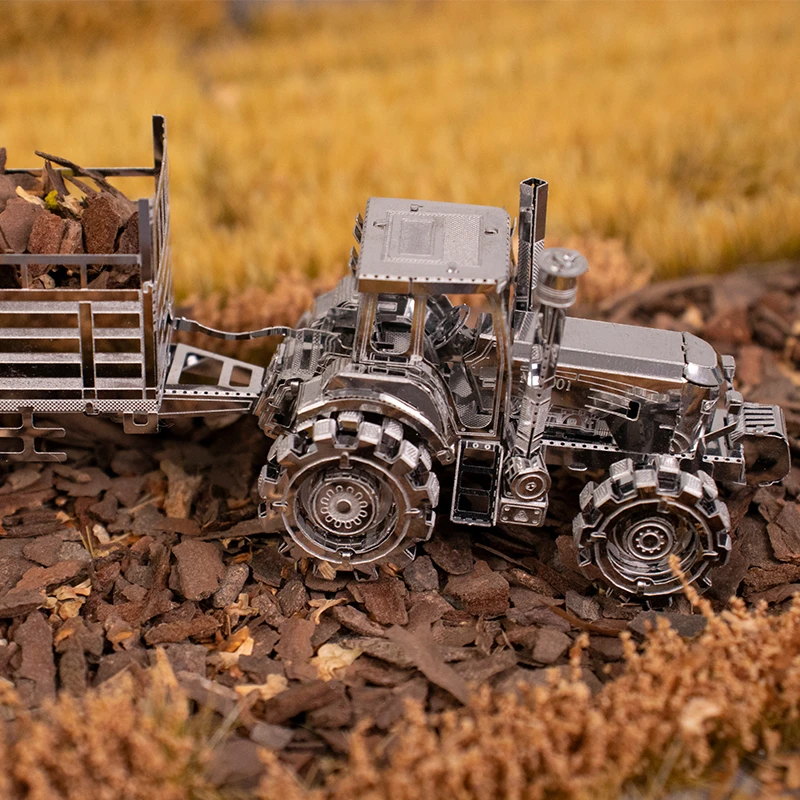 Art Model MU 3D Metal Puzzle Agricultural machinery Tractor Model kits ...