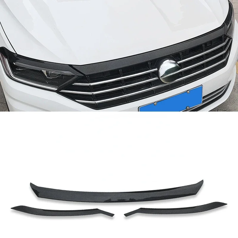 Front-Hood-Engine-Mesh-Grill-Lip-Garnish-Cover-Kit-Trim-Exterior-For ...
