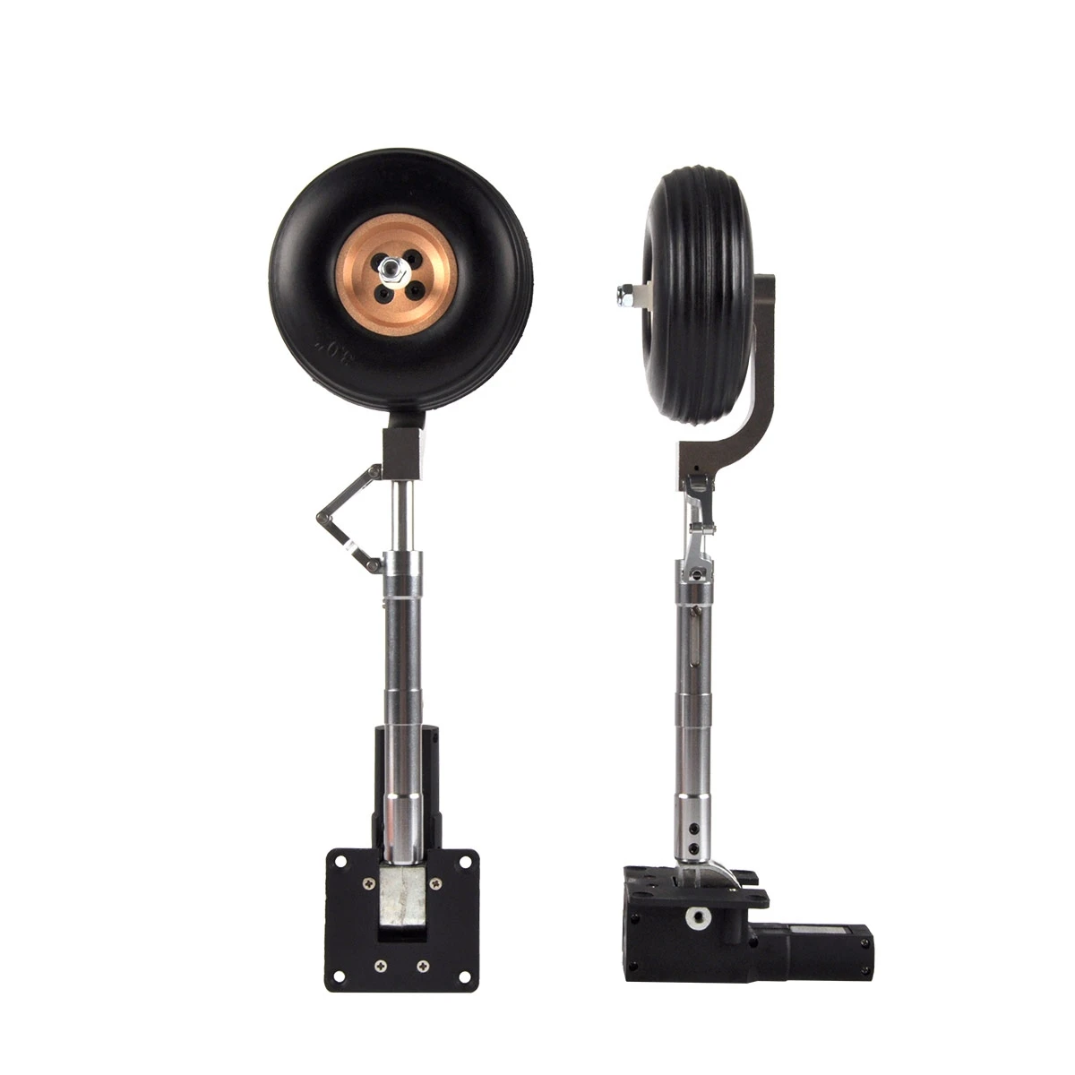 2pcs Main Retract Landing Gears Electric Servoless Retractable Bracket ...