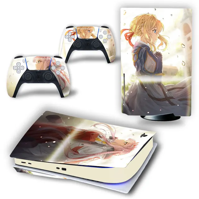 PS5 Controller Skins Anime Girl Skin For PS5 Console & Controller ...