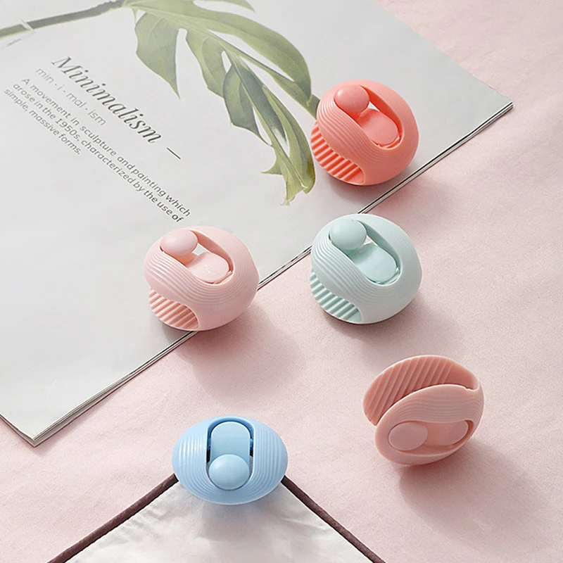 Multi-color-needle-free-shell-quilt-retainer-non-slip-anti-running-bed ...