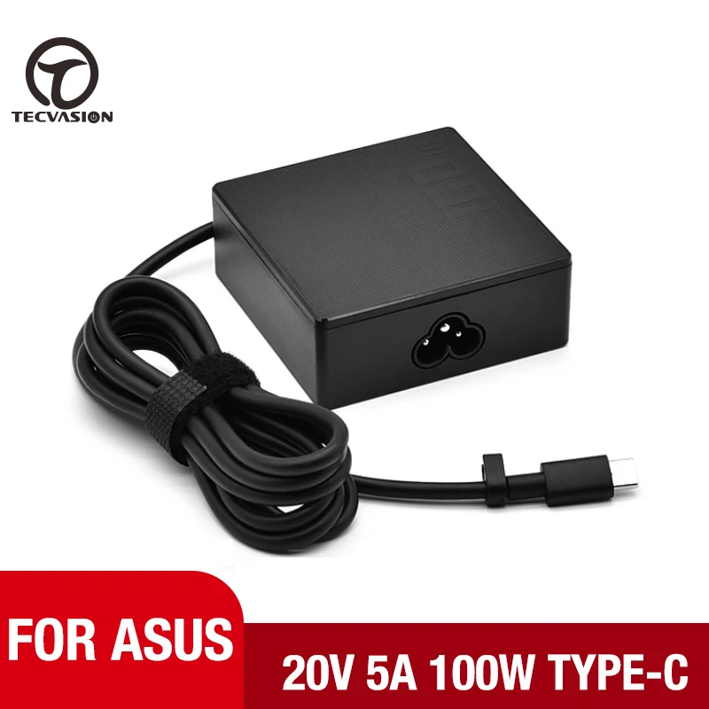 100W-USB-Type-C-Laptop-Power-Adapter-Charger-for-ASUS-ROG-A20-100P1A ...