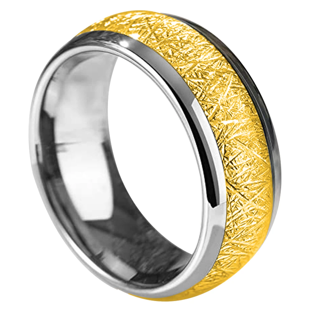 Gold/Sliver Ceramic 125kHz T5577 Chip RFID Fit Finger Ring for Clone ...