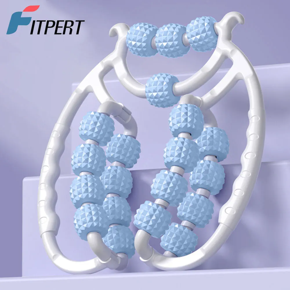 Circular-Leg-Clamps-360-Degree-20-Wheels-Muscle-Roller-Massager-for ...