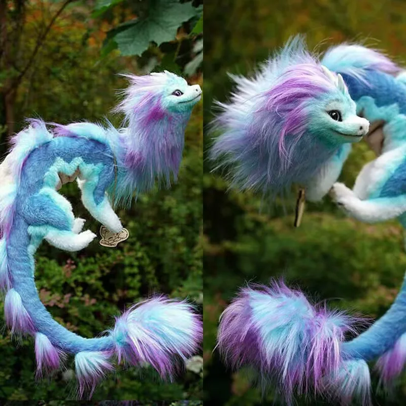 50cm-Dragon-Plush-Doll-Blue-Dragon-Kids-Toy-Doll-For-Children-s ...