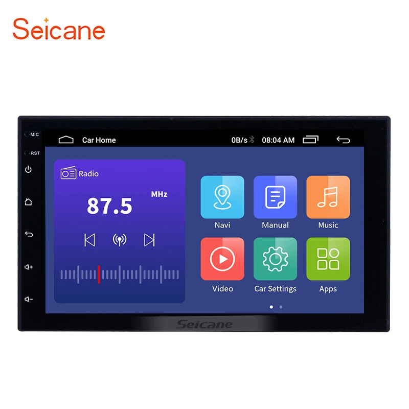 Seicane rádio automotivo, android 10.0, 7 polegadas, 2din, wi fi ...