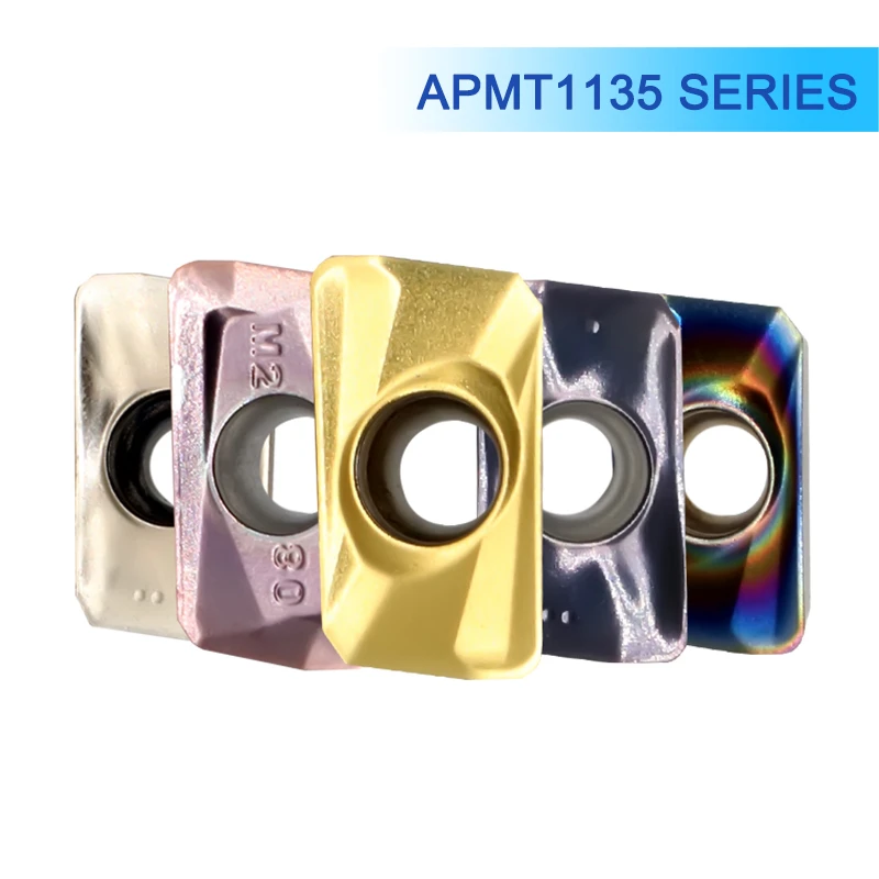 APMT1135 PDER M2 DL H2 Carbide Insert Milling Cutter APMT 1135 CNC Milling Cutter Metal Lathe ...
