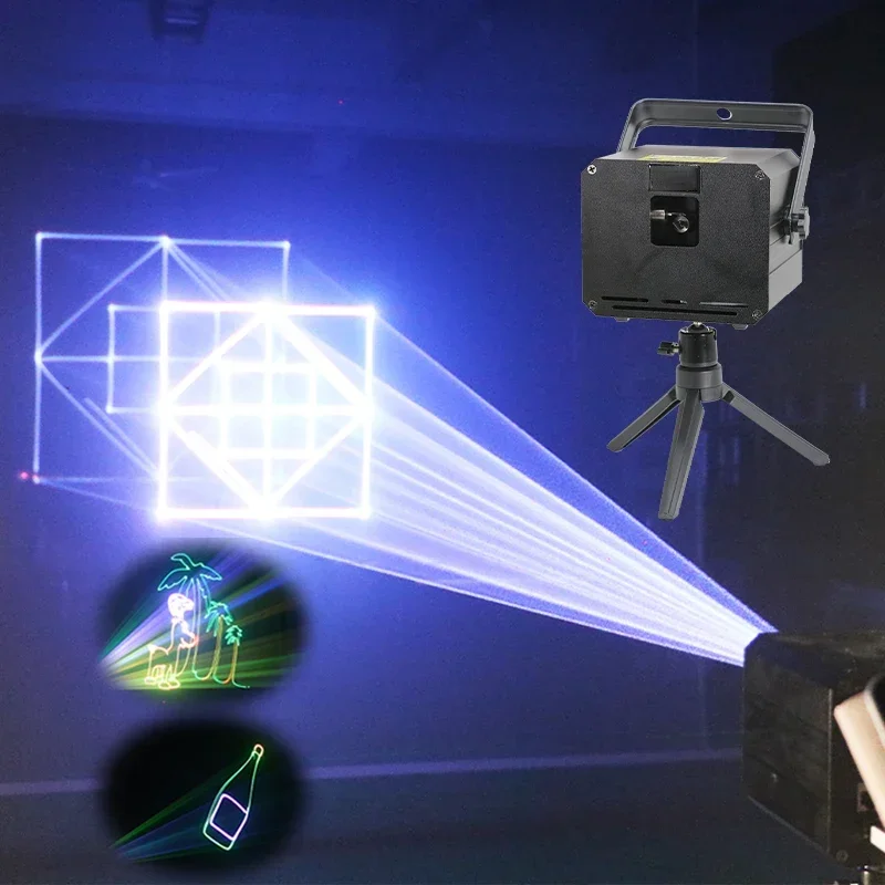 3W-RGB-Laser-Battery-Powered-Mini-Lasercube-Phone-App-Laser-Display ...