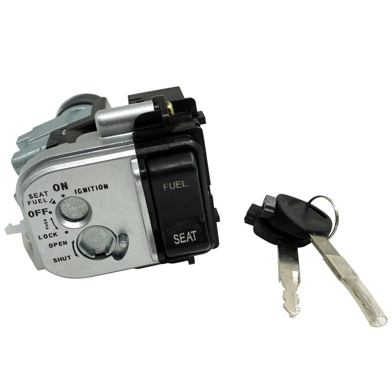 Motorcycle-Ignition-Barrel-Locks-Fuel-Gas-Switch-Seat-Switch-Keys-Sets ...