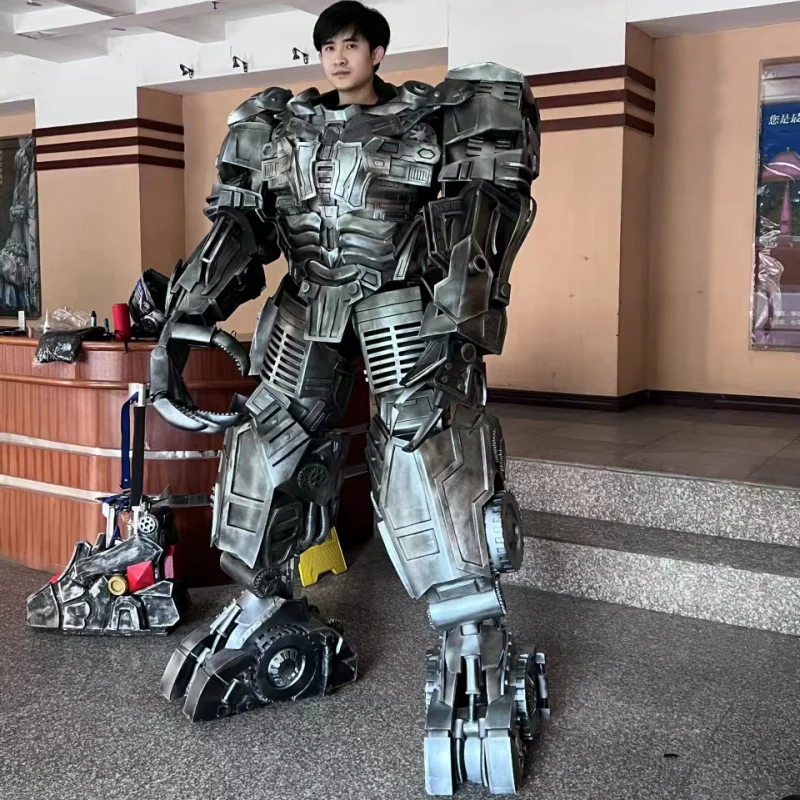 New-Human-Size-Easy-Wearing-Movie-Cosplay-Adult-Robot-Costume-Wearable ...