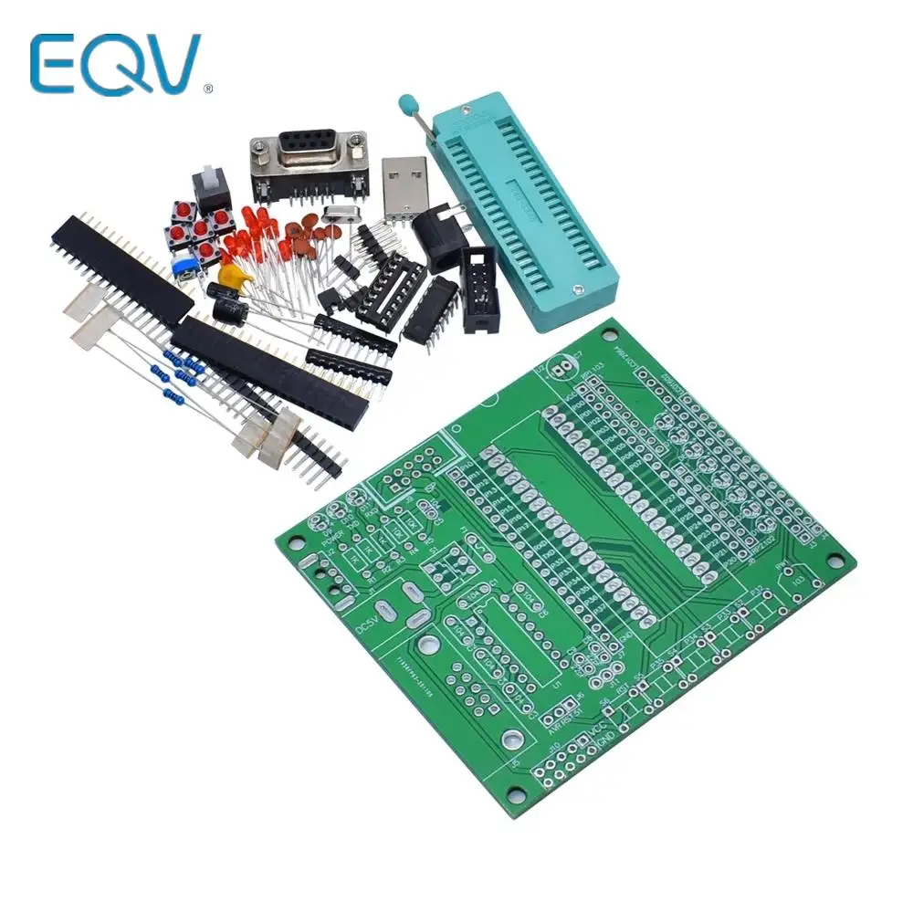 DIY-learning-board-kit-suit-the-parts-51-AVR-microcontroller ...