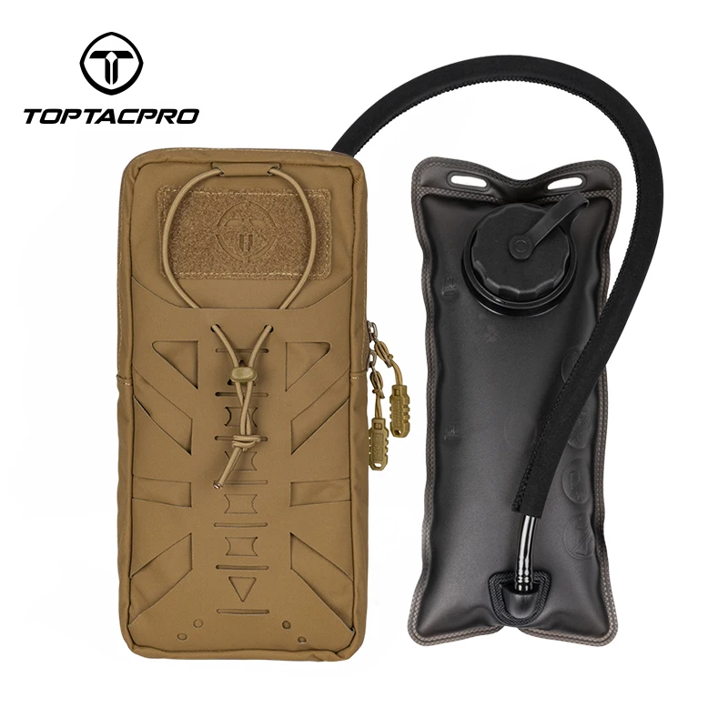 TOPTACPRO-Tactical-Hydration-Pouch-W-Inner-Bladder-Water-Bag-Laser-Cut ...