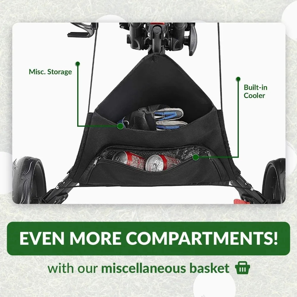 4 Wheel Golf Push Cart – Outdoor Gear & Equipment | The Mountain Exp