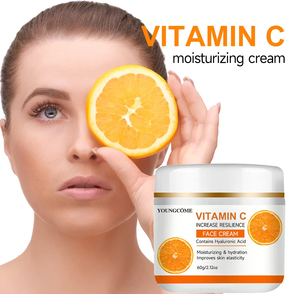 30/60g vitamina c iluminando creme facial hidratante emoliente creme ...