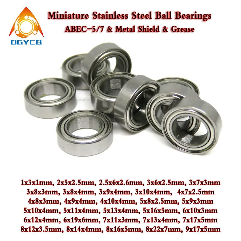 1pcs-SMR106ZZ-Bearing-6x10x3-mm-Stainless-Steel-Ball-Bearing-6-10-3-mm ...