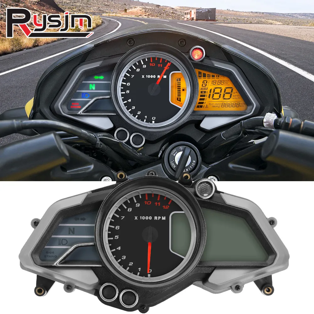 12V-Motorcycle-Instrument-For-Bajaj-200NS-Tachometer-Digital-Odometer ...