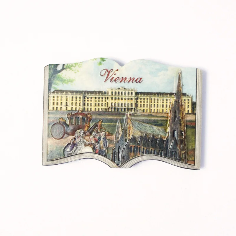 Vienna-Austria-3D-refrigerator-sticker-Tourist-souvenirs-Refrigerator ...