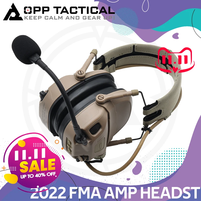2022 Version New Full Digital Dual Dps Fma Amp Tactical Headset ...