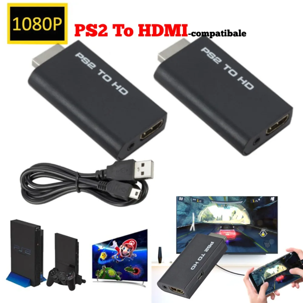 PS2-para-HDMI-PS2-para-conversor-HDMI-conversor-de-v-deo-convers-o-de ...