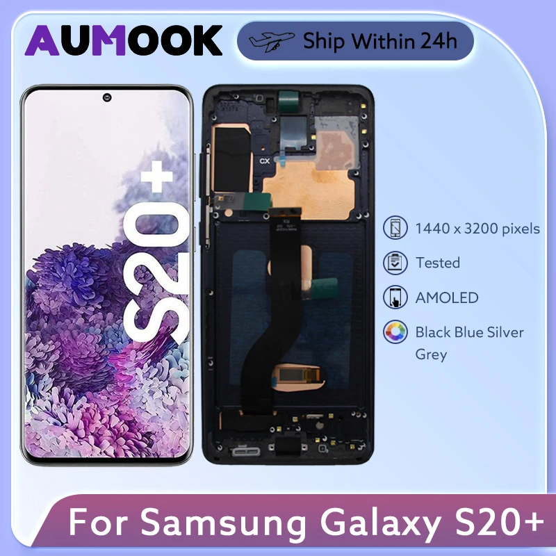 AMOLED-For-Samsung-Galaxy-S20-4G-5G-LCD-Display-6-7-For-Samsung-S20 ...