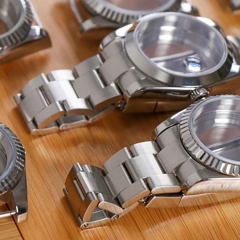 36-39mm-Watch-Case-Stainless-Steel-Case-Sapphire-Glass-with-Calendar ...