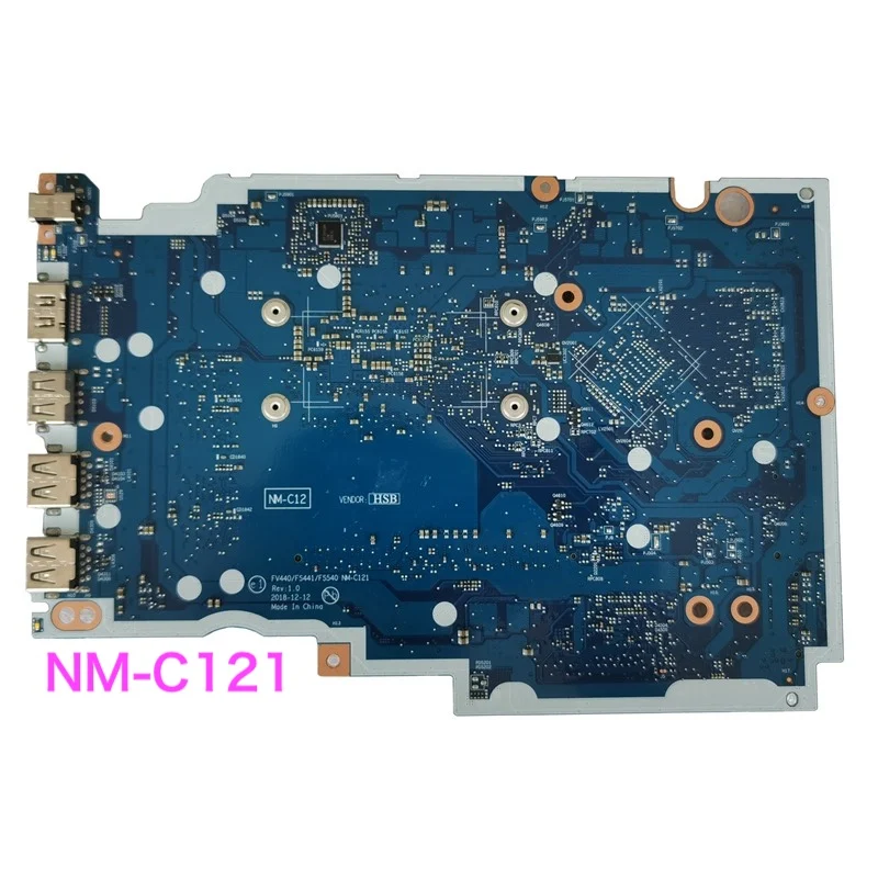 Placa-mãe para laptop Lenovo S145-14IWL FV440 FS441 FS540 NM-C121 Placa ...