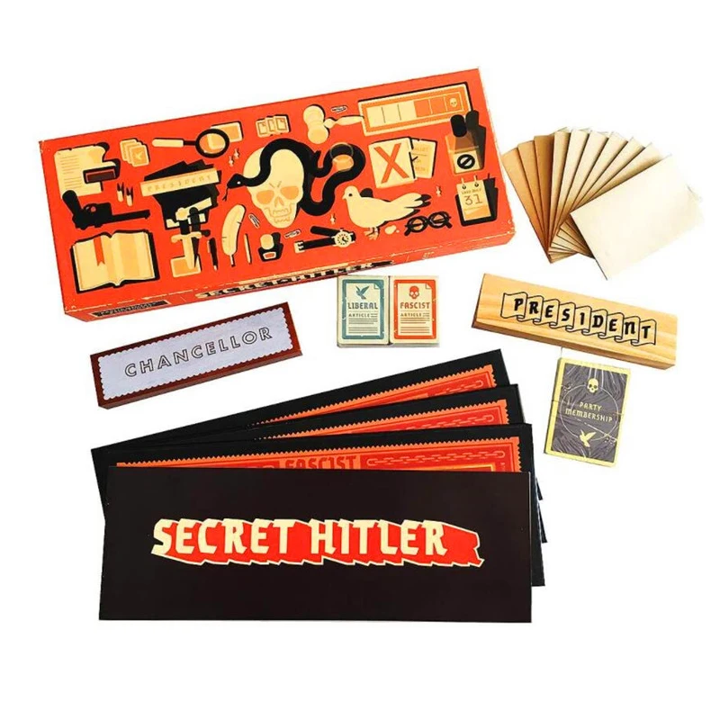 SECRET-HITLER-All-English-puzzle-game-card-adults-party-games-2-8 ...