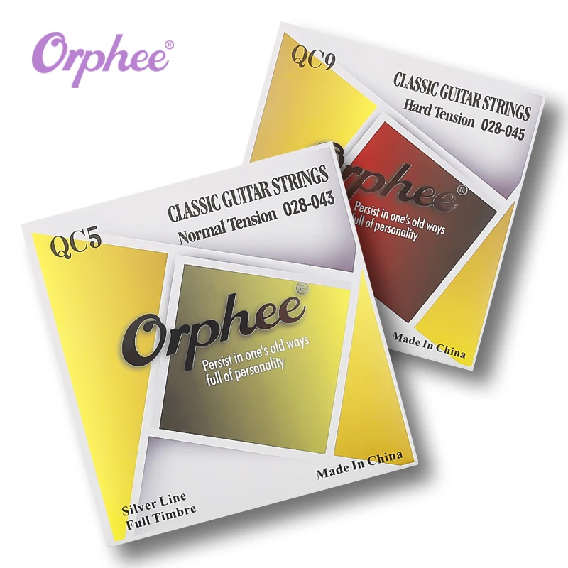 Orphee-Strings-for-Classical-Guitar-High-Quality-Nylon-Core-Silver ...