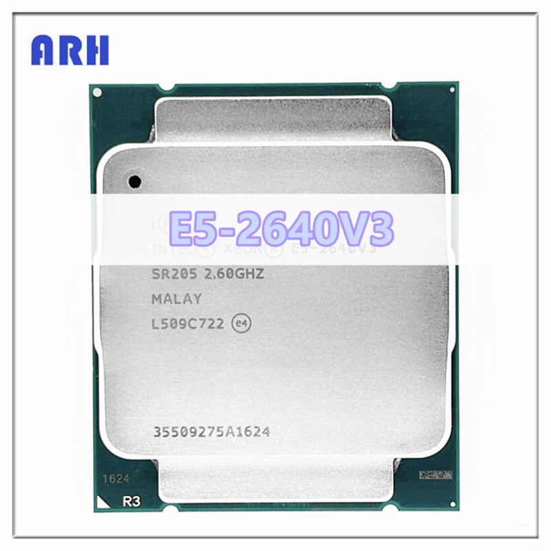Original E5 2640V3 SR205 2.60GHz 8 Cores 20M LGA2011 3 E5 2640 V3 ...